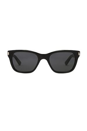 Saint Laurent Rectangular Sunglasses - Black