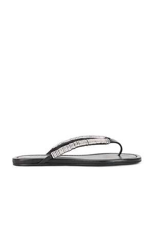 Christopher Esber Frida Pierced Flip Flop - Black