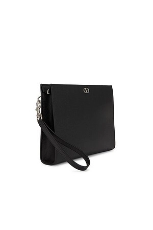 Valentino Garavani V Logo Signature Pouch