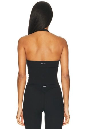 437 Halter Tank Top - Black