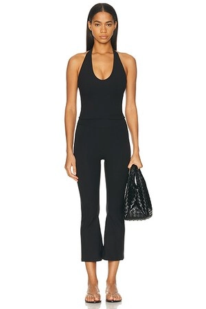 437 Halter Tank Top - Black