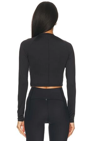 On Studio Long-t Crop Top - Black