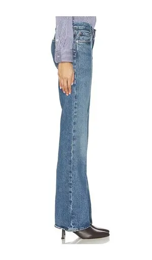 AGOLDE Low Rise Boot Jeans - Blue