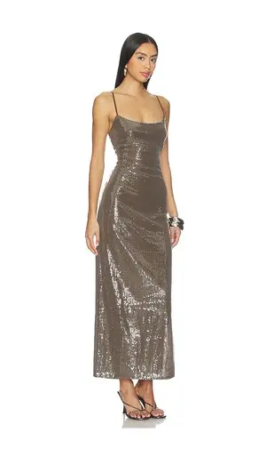 Miaou Sequined Maxi Dress