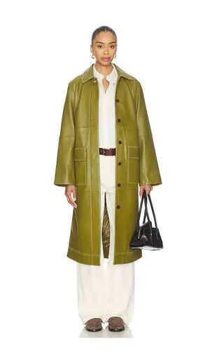 ALIGNE Mountain Leather Coat