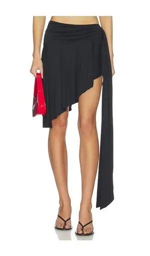 Lioness Safari Midi Skirt - Black