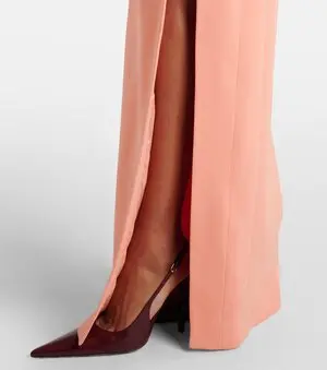 David Koma Floral Appliqué Gown