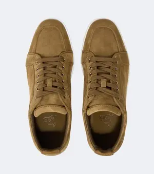 CHRISTIAN LOUBOUTIN Rantulow Suede Lace-up Sneakers