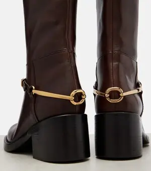 Chloé Dakota Leather Knee-high Boots