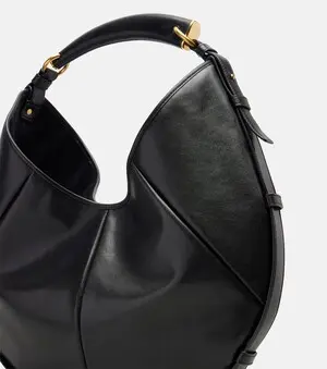 Saint Laurent Mombasa Medium Leather Shoulder Bag