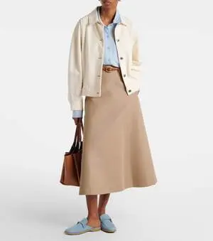 TOD'S Gommino Leather Mules - Blue