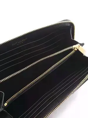 Saint Laurent 2020s Leather Long Wallet