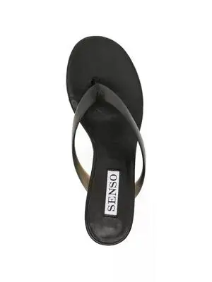 Senso 75mm Floral Heeled Sandals - Grey