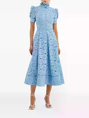 Rebecca Vallance Kitsu High-neck Midi Dress