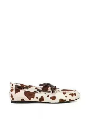 Senso Bateau Iii Leather Boat Shoes - Neutrals