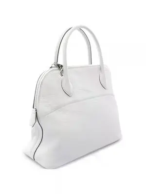 Hermès Bolide 31 Leather Tote Bag - Blue