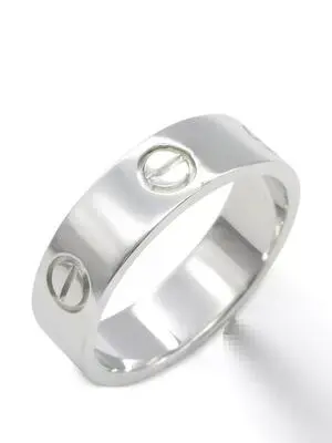 Cartier 18k White Gold Love Ring