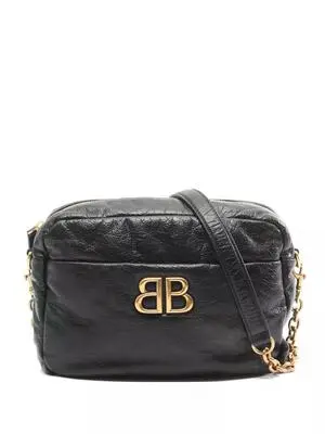 Balenciaga 2010s Monaco Leather Shoulder Bag