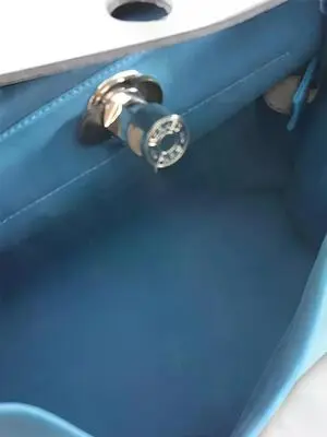 Hermès Herbag Pm Tote Bag - Blue