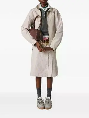 Miu Miu Beau Leather Tote Bag - Brown