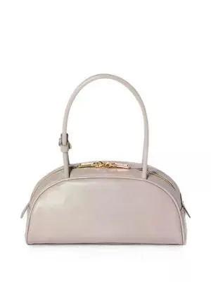 Miu Miu Beau Leather Shoulder Bag - Grey