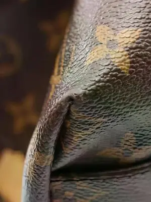 LOUIS VUITTON Monogram Leather Travel Bag