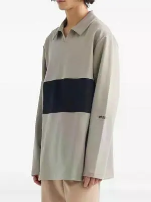 OFF DUTY Tape Pullover T-shirt - Grey
