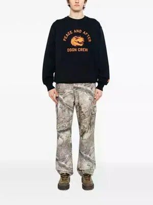 PEACE AND AFTER Graphic Print Sweatshirt