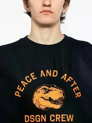 PEACE AND AFTER Graphic Print Sweatshirt