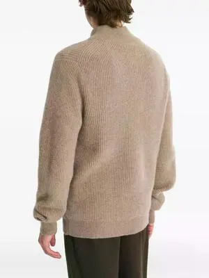 Pringle Of Scotland Ribbed Cashmere Turtleneck Sweater