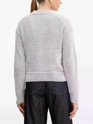 MARC AUREL V-neck Pocket Button Cardigan