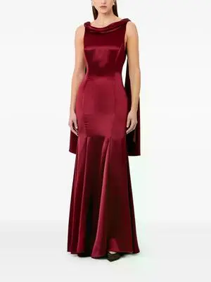 NICHOLAS Nicolette Cowl-neck Maxi Dress
