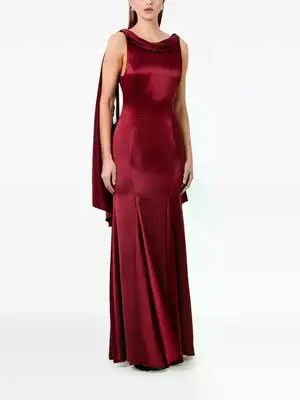 NICHOLAS Nicolette Cowl-neck Maxi Dress