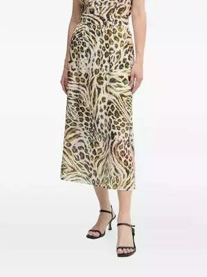 MARC AUREL Midi Skirt - Neutrals