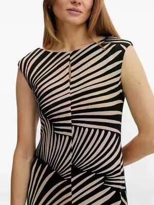 Joseph Ribkoff Graphic Pattern Midi Dress