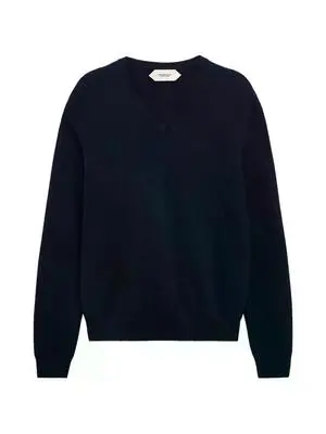 Pringle Of Scotland V-neck Cashmere Sweater - Blue