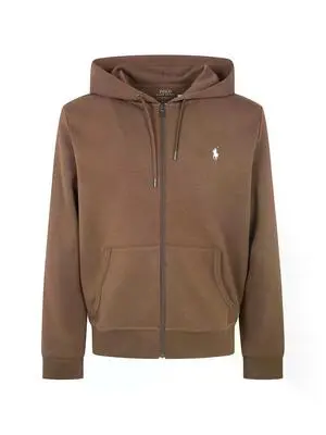 Polo Ralph Lauren Zip-up Hoodie - Brown