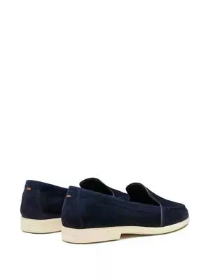 Santoni Round-toe Slip-on Loafers