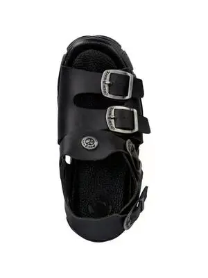 NEW ROCK Buckle-strap Platform Sandals
