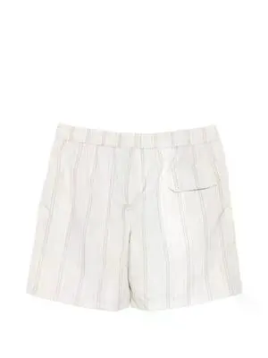Eleventy Striped Beach Shorts