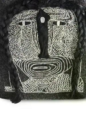 SOPHIE DIGARD Knitted Face Cross Body Bag