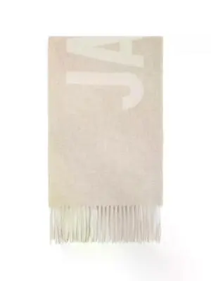 Jacquemus Fringed Logo Scarf