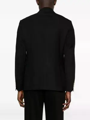 LARDINI Double-breasted Blazer - Black