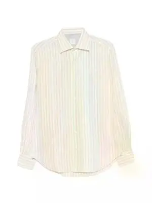 Eleventy Striped-pattern Shirt