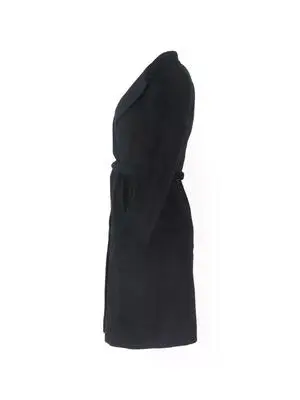 BOSS Single-breasted Belted Coat