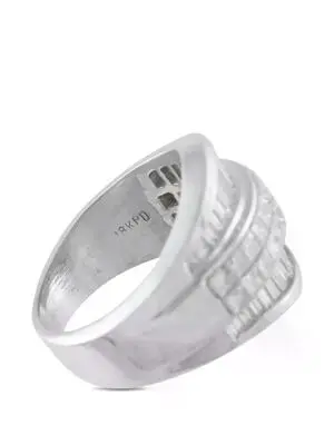 LB EXCLUSIVE 18k White Gold Diamond Ring - Silver