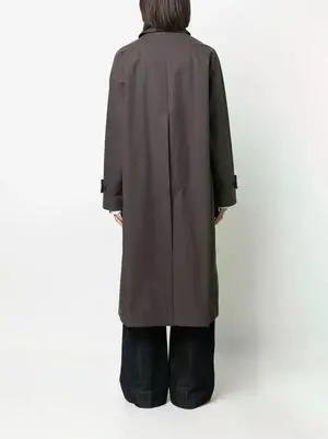 Studio Nicholson Holin Buttoned Raincoat - Brown