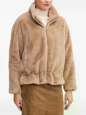 MARC AUREL Zip Faux-fur Jacket
