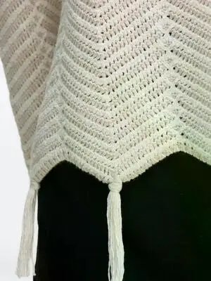 OUI Chevron Knitwear With Tassel Detail