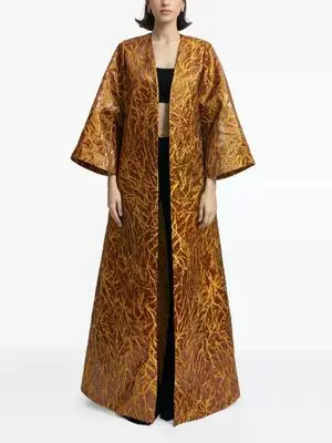 GEMY MAALOUF Structured Kaftan - Brown